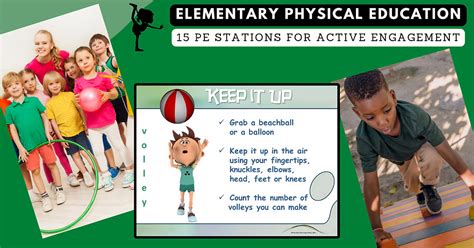 Pe Stations 15 Fun Ideas For Active Engagement In Elementary Physical Education Classes