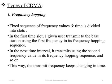 Code Division Multiple Access Cdma Ppt