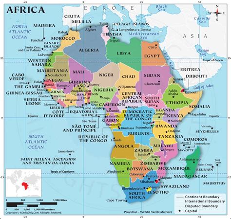Which Two African Countries Are Located Entirely In South Africa At