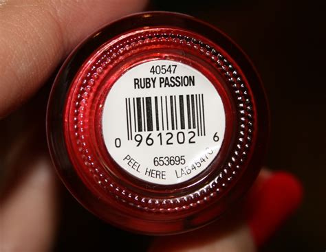 Part Of My Life Акцент на красное с Orly Ruby Passion