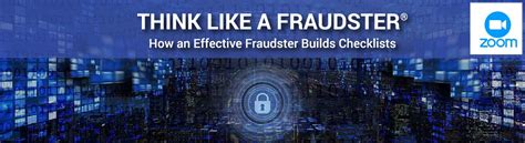 How An Effective Fraudster Builds Checklists Dispute Defense Consulting