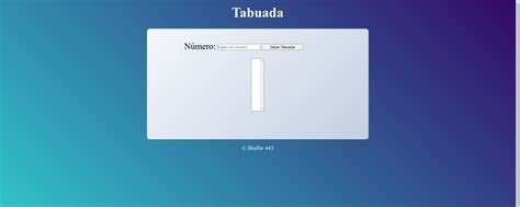 github shaffer443 web tabuada exemplo de web praticando html css e