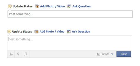 Jquery Facebook Look Alike Status Update Textbox Stack Overflow