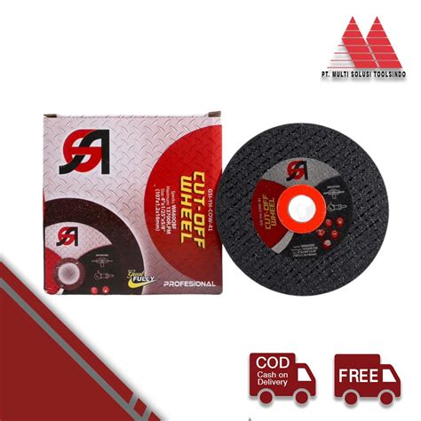 Jual GSI Batu Grinda Potong 20pcs/box 4" Besi Gerinda Stainless Baja ...