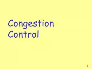 PPT Congestion Control PowerPoint Presentation Free Download ID