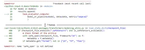 evalaute with safetensors · issue 431 · huggingface evaluate · github