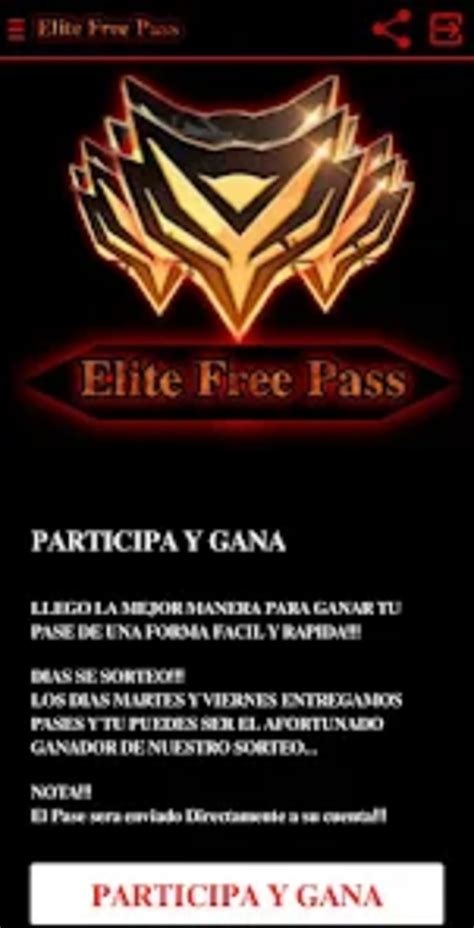 Elite Free Pass 2021 Para Android Descargar