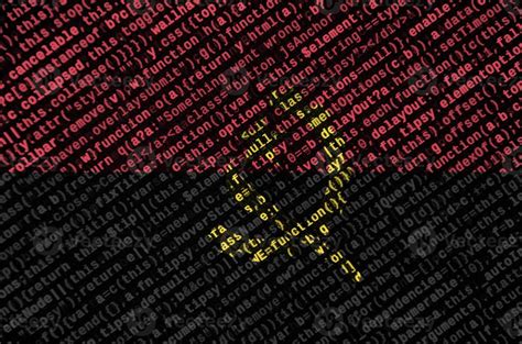 Angola Flag Is Depicted On The Screen With The Program Code The