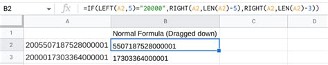 Excel How To Trim Prefix In Goggle Sheets Using Various Conditions