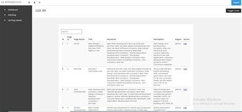 SEO Friendly HTML Meta Tag Modifier Tool For Startups Blog Liainfraservices