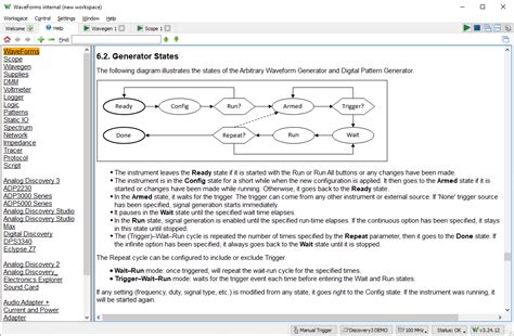 wavegen trigger test and measurement digilent forum