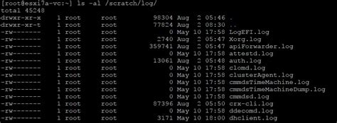 20 vmware logs to use for troubleshooting