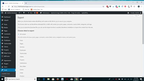 How To Easily Export Wordpress Posts From One Site To Another