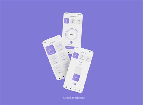 Premium Psd Customizable Mockup With Separated Mobile Phone Screens For Ui Ux App Presentation
