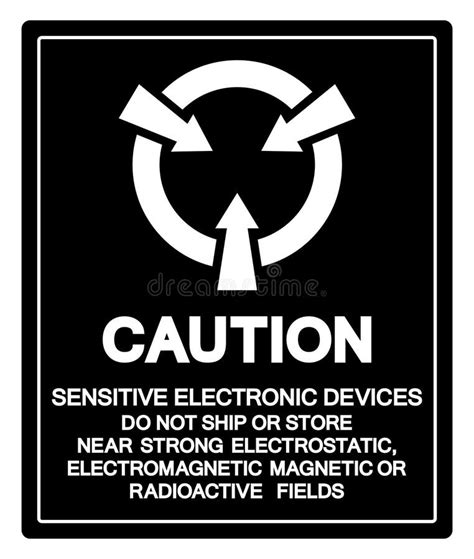 Caution Sensitive Electronic Devices Do Not Ship Or Store Near Strong Electrostatic