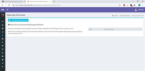Bug Tabel Kode Isian Kosong Issue OpenSID OpenSID GitHub