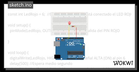 UN Led A2 Wokwi ESP32 STM32 Arduino Simulator