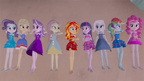 Mane 9 Relaxing On The Beach By Acefoxy13 On Deviantart