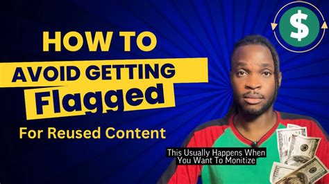 How To Avoid Getting Flagged For Reused Content” Warning This Can Stop You From Monetization