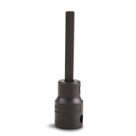 Proto 3 8in Drive 5mm Hex Bit Socket Black Oxide Model J7290 5m Northern Tool