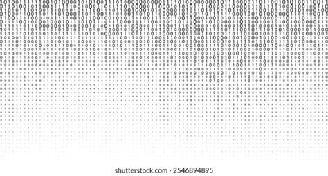 Halftone Binary Code Gradient Wave Bg Stock Vector Royalty Free 2546894895 Shutterstock