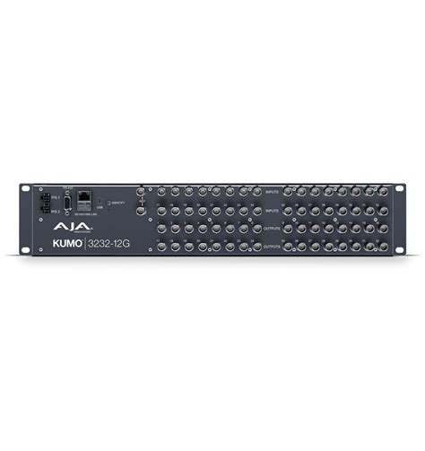 Aja Kumo 32x32 Compact 12g Sdi Router Nebtek 3d Hd 4k Video Assist Specialists