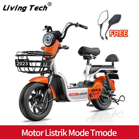 Jual Living Sepeda Listrik Motor V Sepeda Listrik Dewasa Sepeda Listrik Premium Mewah Sepeda