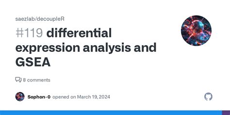 Differential Expression Analysis And Gsea · Issue 119 · Saezlab