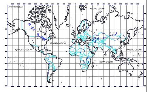 World Map 2d Acad 2010 Thousands Of Free Autocad Drawings
