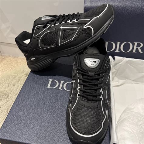Dior B30 Triple Black Eu 45 Uk 10 Us 11 Box Depop