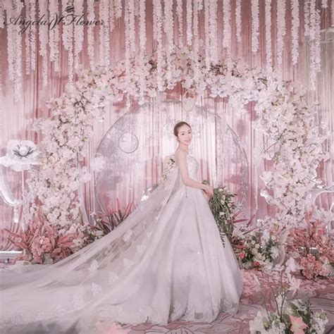 Розовая серия материалы для рукоделия Свадебный декор искусственный