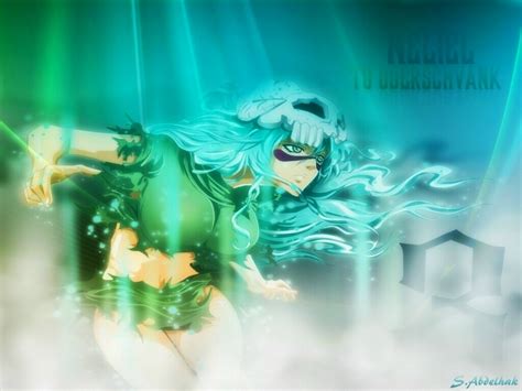 Neliel Wallpaper Green Cg Artwork Anime Fictional Character Graphics