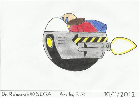 Dr Robotnik In His Egg Mobile By Boomsonic514 On Deviantart