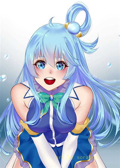 Artstation Aqua Konosuba