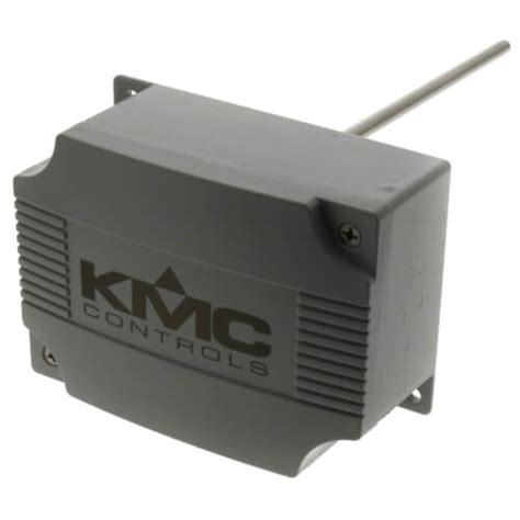 Ste 1402 Kmc Controls Ste 1402 8 Rigid Duct Temperature Sensor With Plastic Enclosure And 5