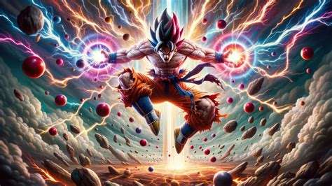 2048x1152 Saiyan Legend Goku Mighty Transformation In Dragon Ball