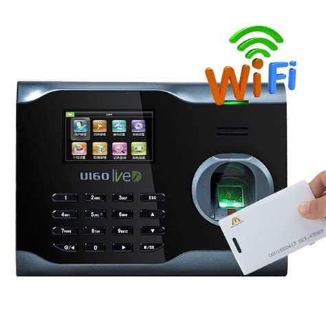 U WIFI TCP IP USB Time Clock Biometric Fingerprint Time Clock Office