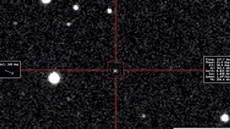 speeding space object triggered a warning it wasn t an asteroid