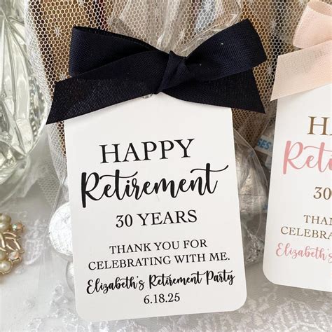 Retirement Party Favors Etsy