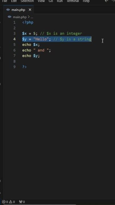 In Php Declaring A Variable Is Straightforward Php Phpscripts