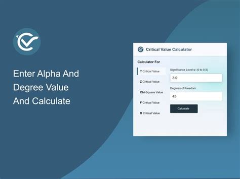 Critical Value Calculator Get This Extension For 🦊 Firefox En Us