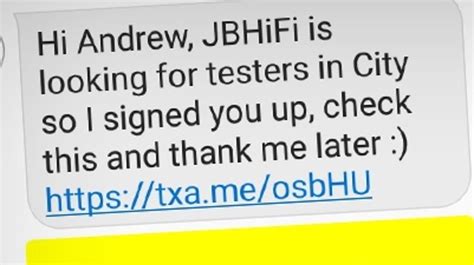 Scam Alert JB Hi Fi NSW Police Warning On Fake Text Messages Daily