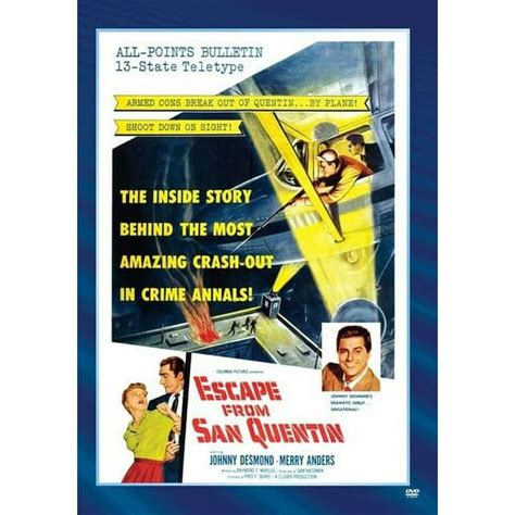 Escape From San Quentin Dvd Sony Action And Adventure Walmart