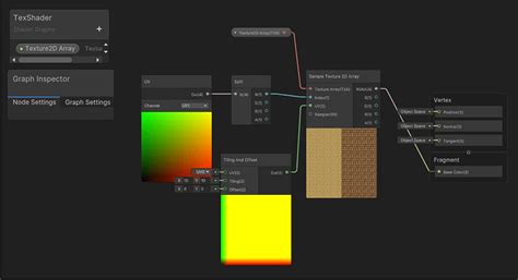 Texture 2d Array Custom Mesh Texturing Non Adjacent Textures Shader Graph Unity Engine