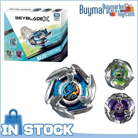 Authentic Takara Tomy Beyblade X Booster Bx 20 Dran Dagger Deck Set