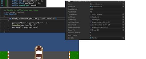 Tile Row Map Not Spawning In As I Move Object Runity2d