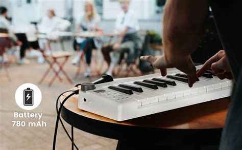 Amazon Com Asmuse Key USB MIDI Keyboard Bluetooth Sensitive Keys