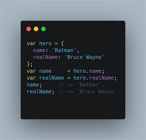 desestruturação de objetos em javascript by denny ribeiro medium