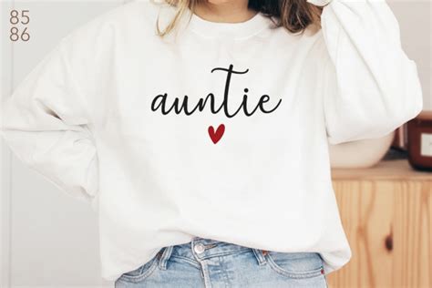 Auntie Heart Graphic By Studio8586 · Creative Fabrica