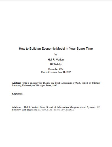 How To Write Like An Economist